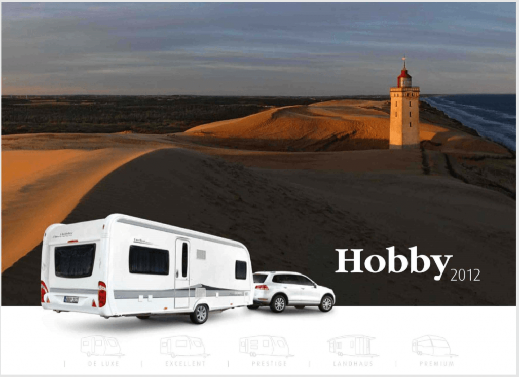 Hobby Caravan Brochure van 1985 tot 2020 | Caravan Centrum Emmen
