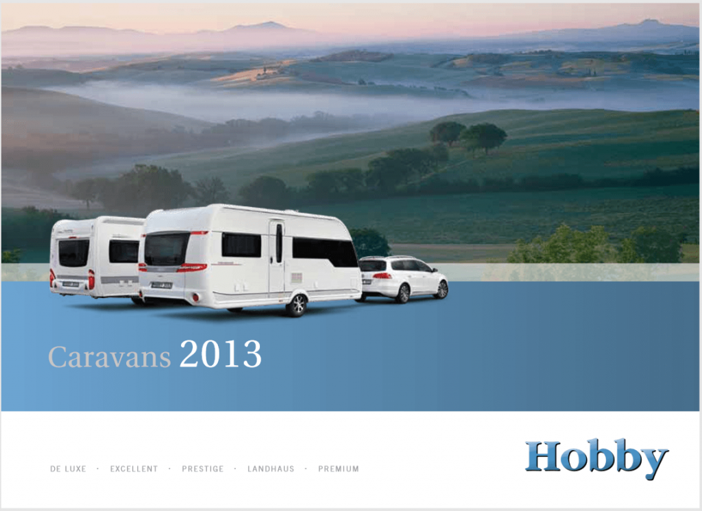 Hobby Caravan Brochure van 1985 tot 2020 | Caravan Centrum Emmen