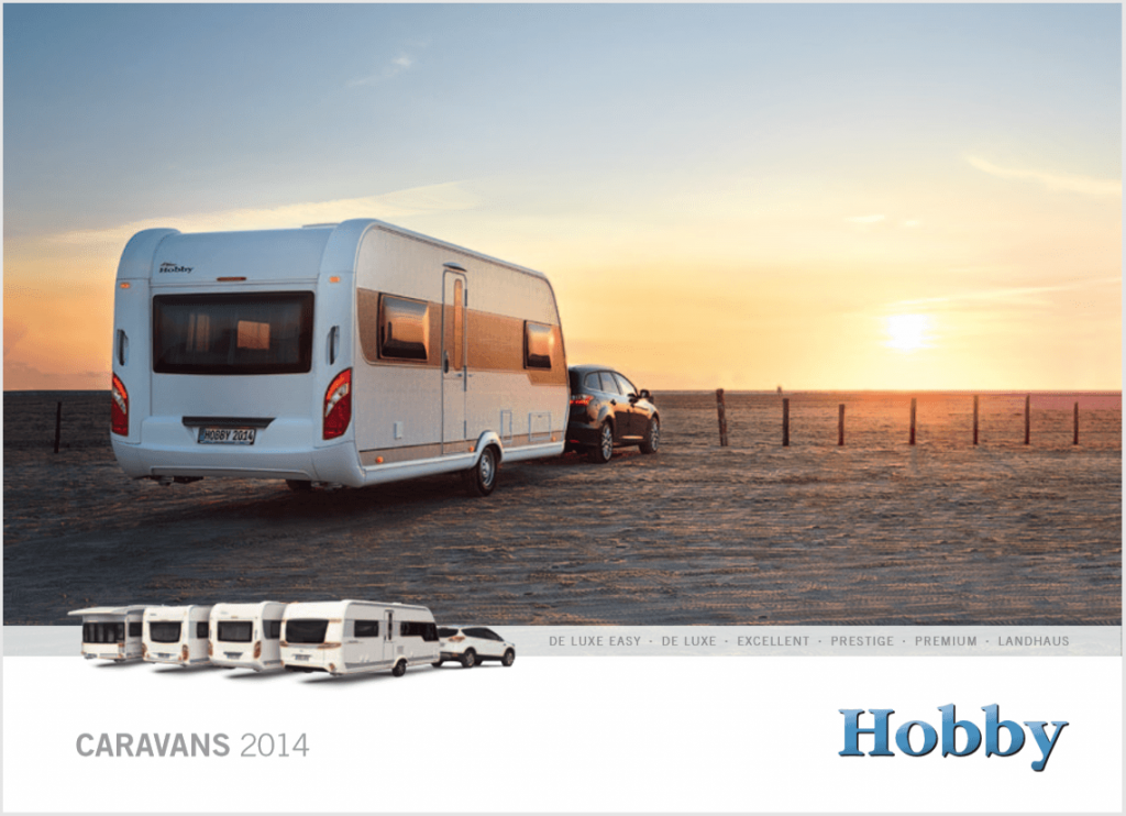 Hobby Caravan Brochure van 1985 tot 2020 | Caravan Centrum Emmen