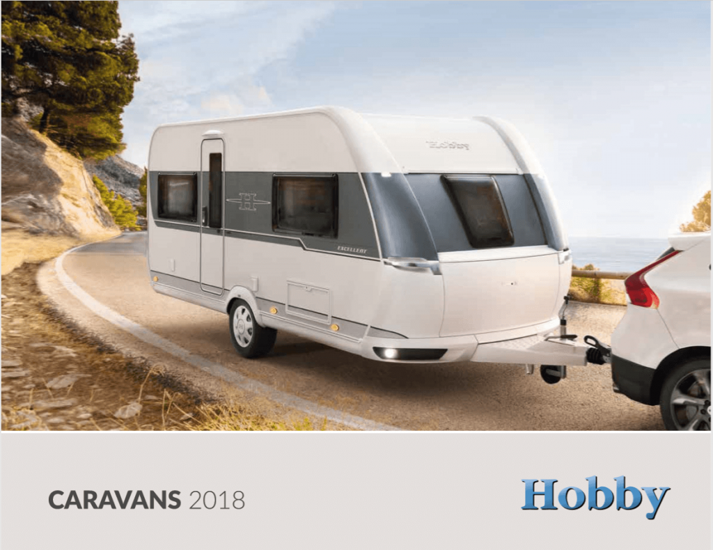 Hobby Caravan Brochure van 1985 tot 2020 | Caravan Centrum Emmen